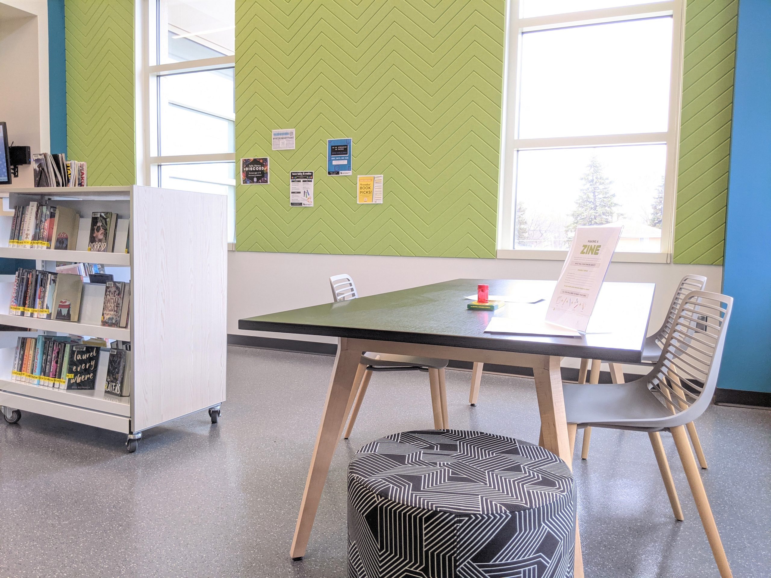 New Teen Space Now Open - Menomonee Falls Public Library