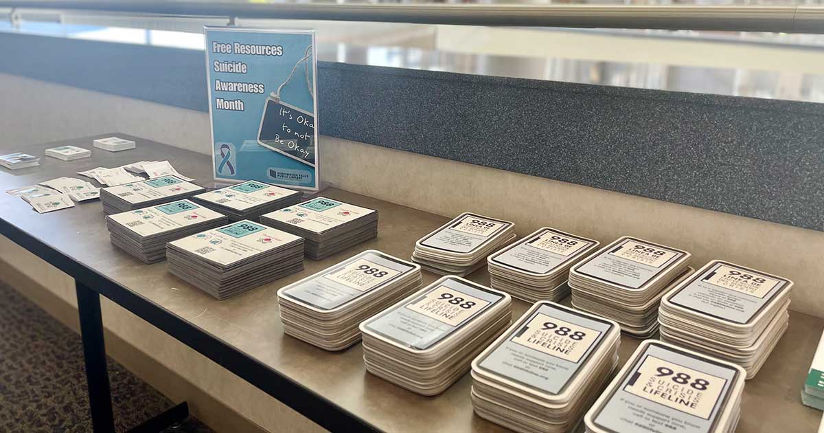 Recognizing Suicide Prevention Month - Menomonee Falls Public Library