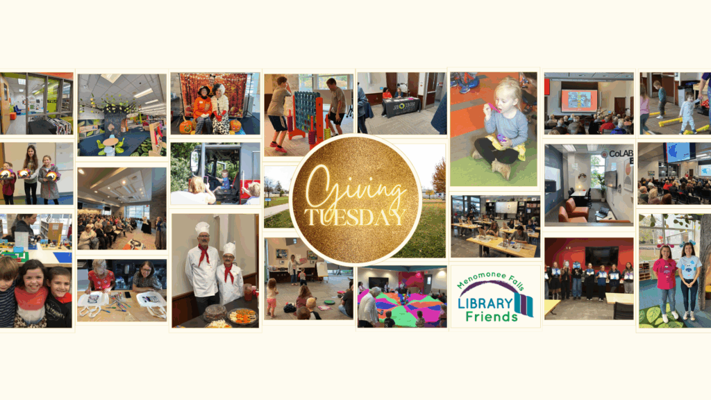 How to Support Your Library this Giving Tuesday - Menomonee Falls ...